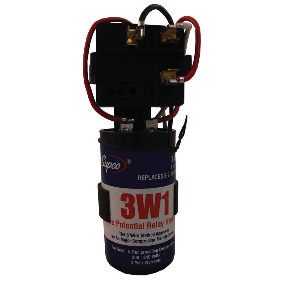 Supco 3-Wire EZ Snap Bracket Hard Start Kit - 165010 | Lowe's Pro Supply
