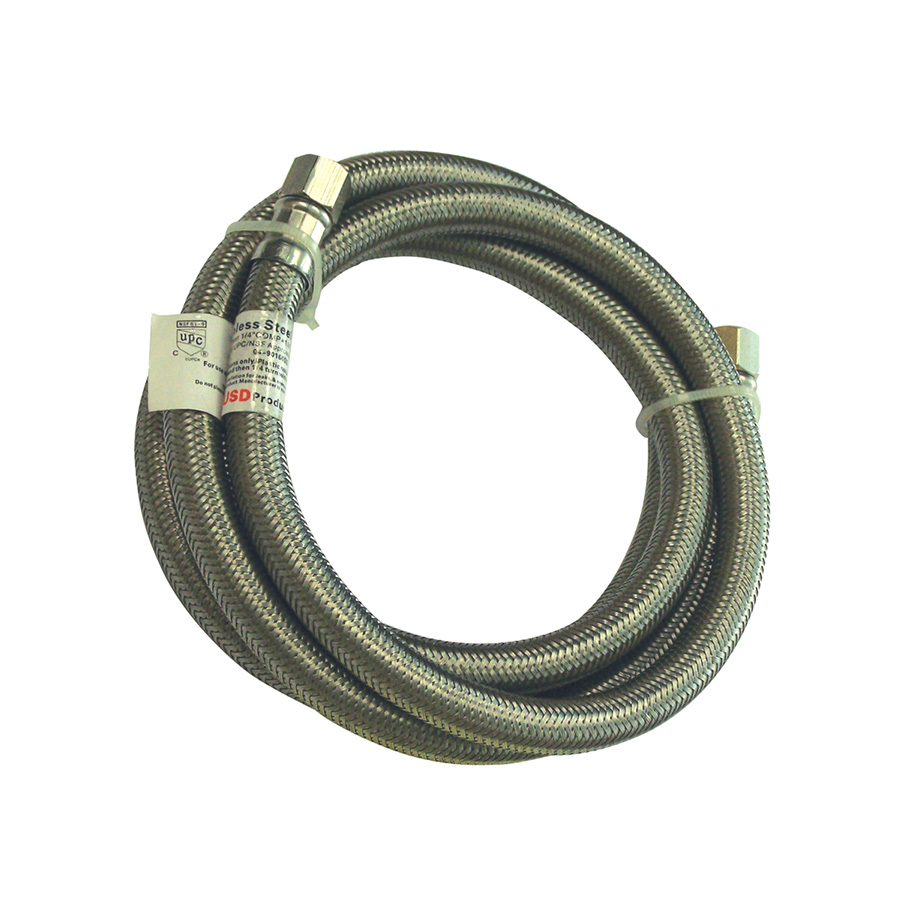 LPS Sourcing 60" Stainless Steel Icemaker Supply Line - 266355 | Lowe's ...