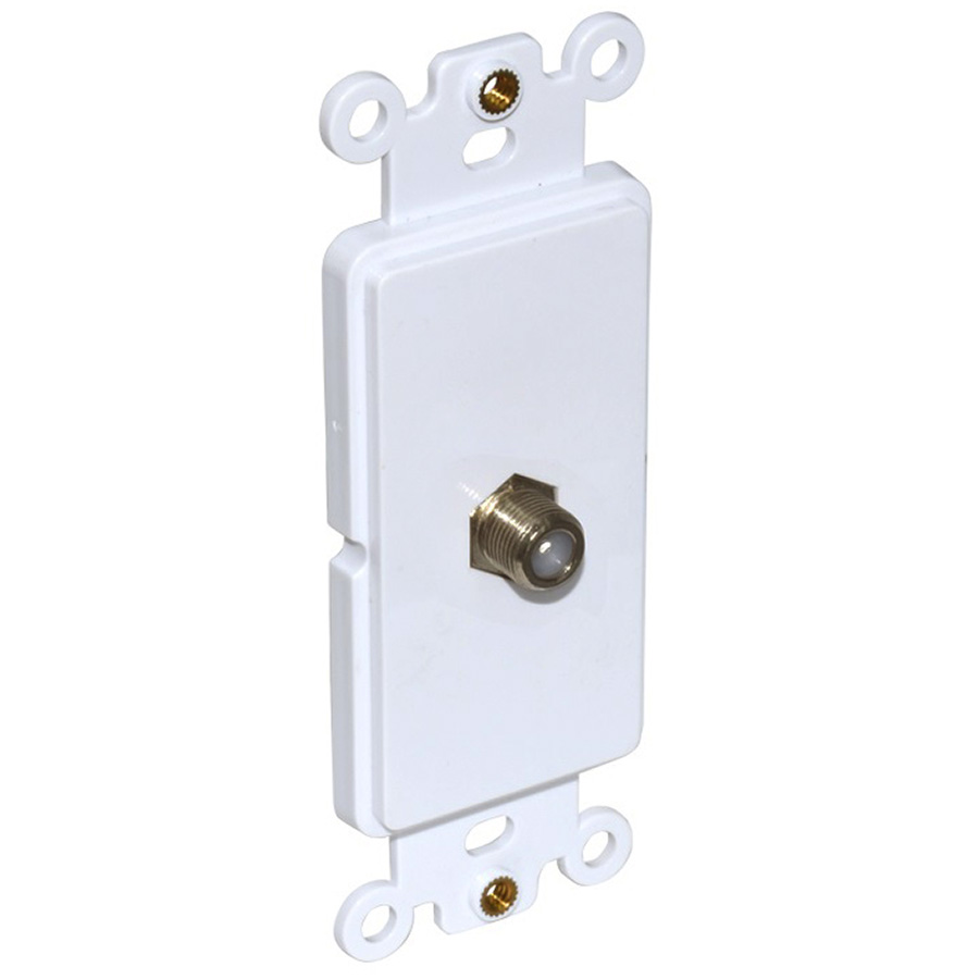 Newhouse Hardware Decora TV/Cable Wall Jack - White, CVI-WH-05 - 349236 ...