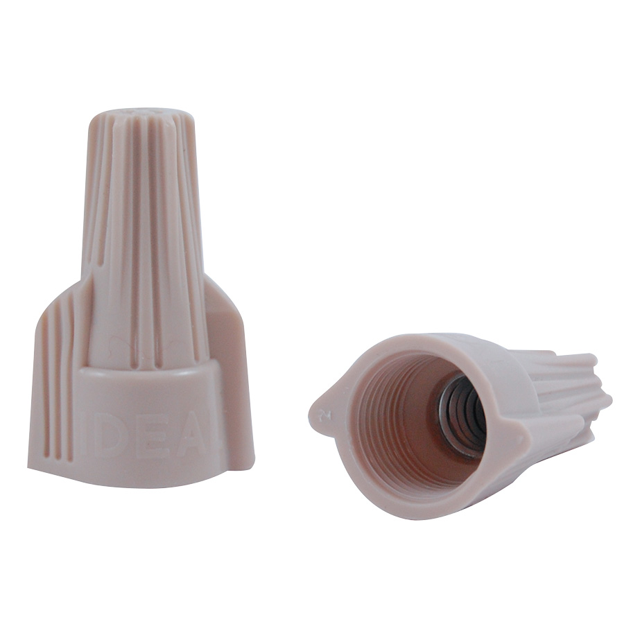 Ideal Industrials Twister Wing Nut 8-22 AWG -Tan - 375125 | Lowe's Pro ...