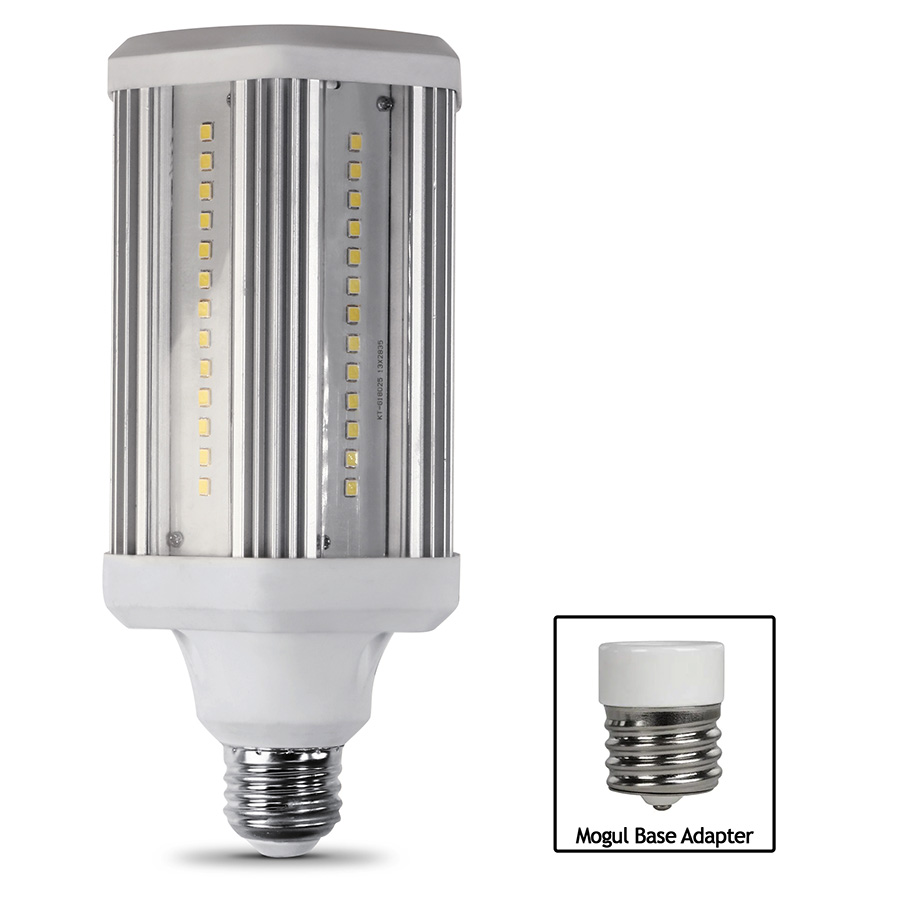 Feit Electric LED Yard/Barn Bulb Replaces 300W 5000K Medium Base ...