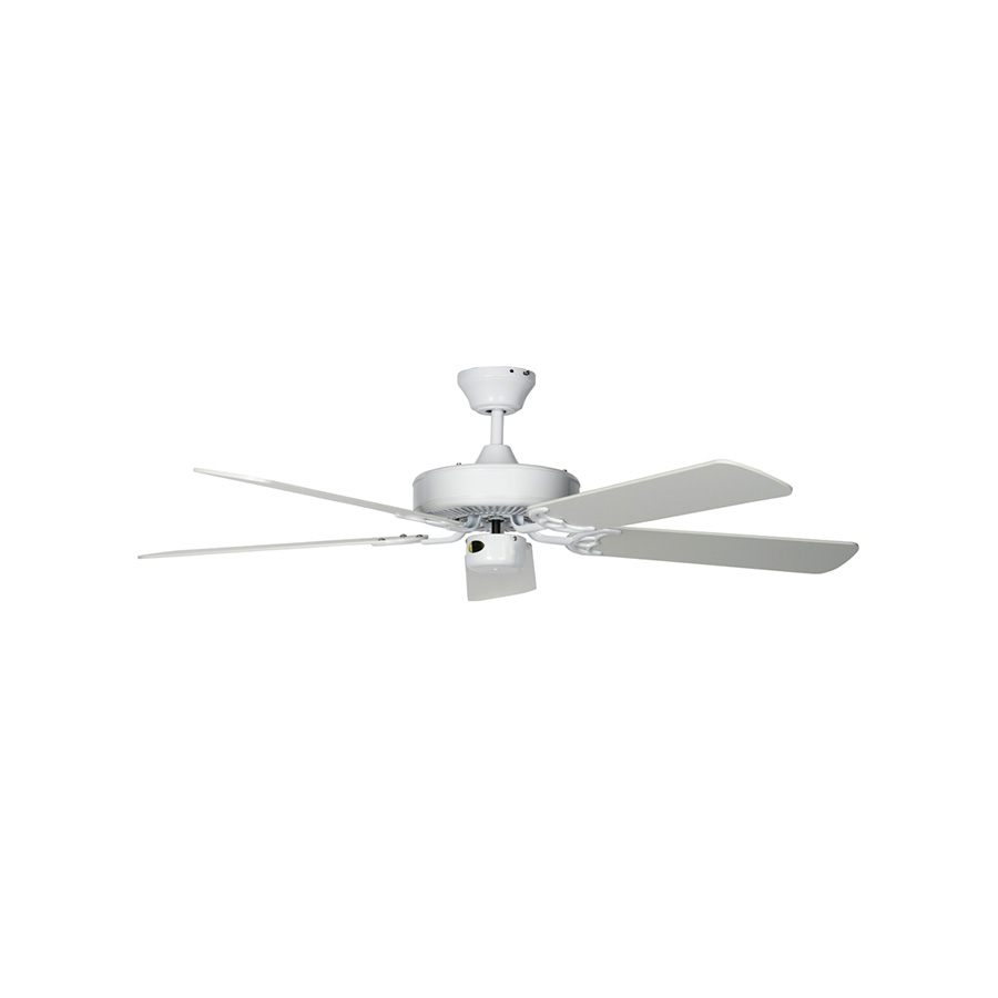 52" 4 or 5-Blade Dual Mount Ceiling Fan White - 420433 | Lowe's Pro Supply