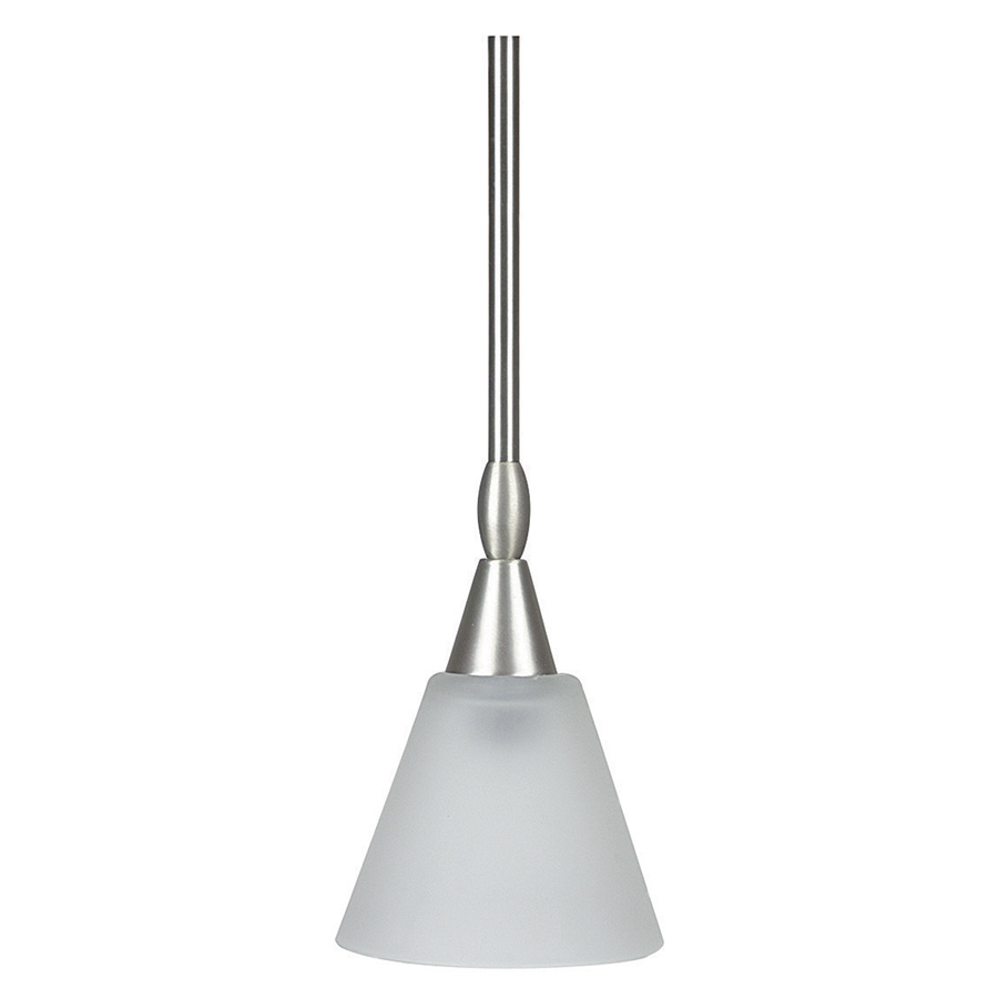 Craftmade 1-Light Stem Pendant Fixture Satin Nickel - 430183 | Lowe's ...