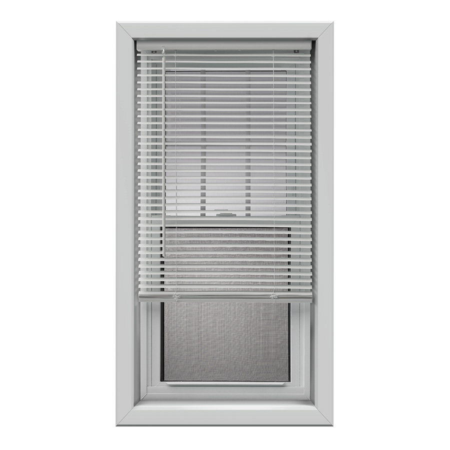 LPS Sourcing Cordless Vinyl Plus 1" Mini-Blind White 35"W x 72"L ...