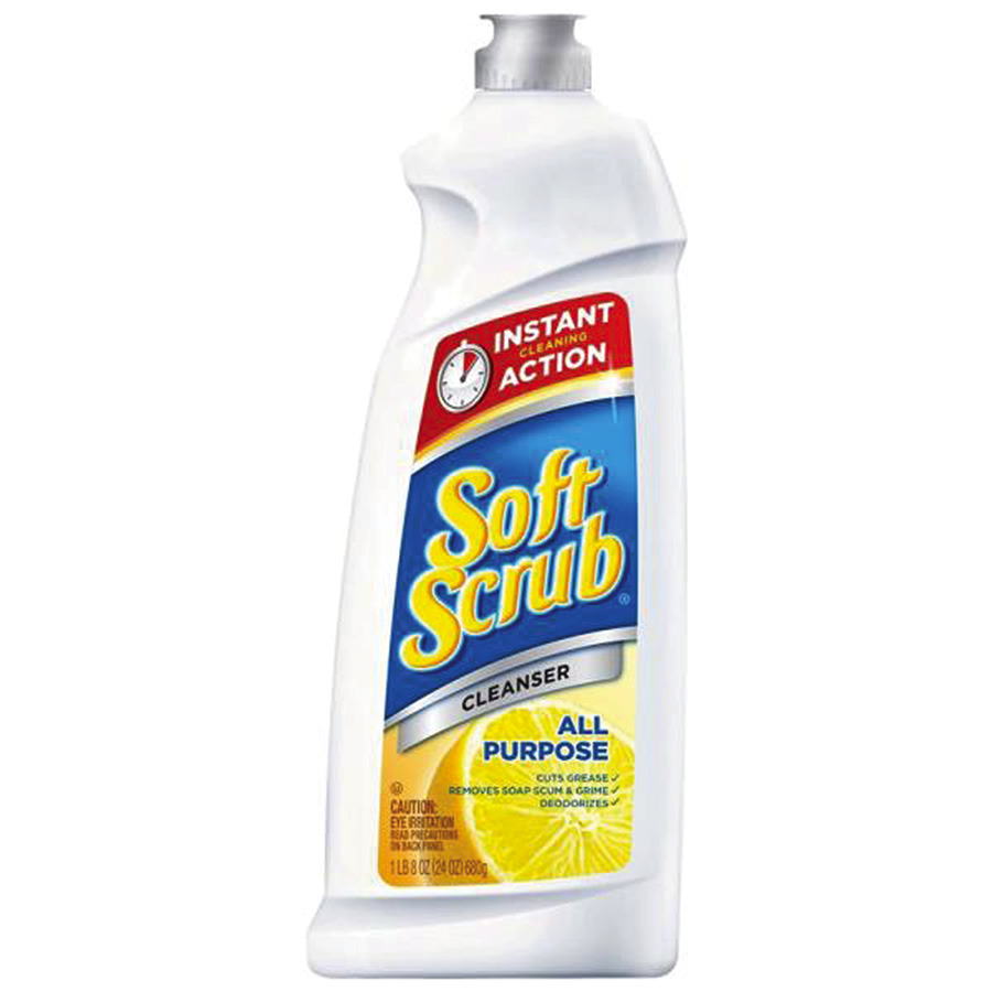 Soft Scrub Cleaner Non-Bleach Formula 24 oz Squeeze Bottle - 510148 ...