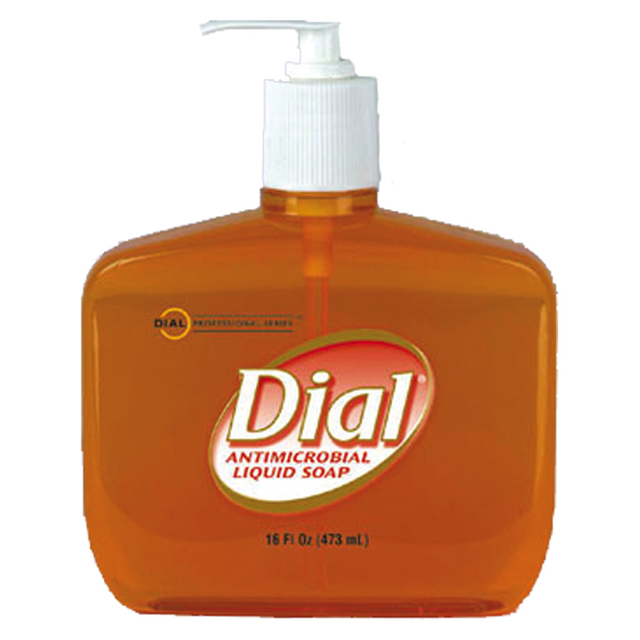Dial Antibacterial Hand Soap 16 oz Pump Bottle - 516231 | Lowe's Pro Supply