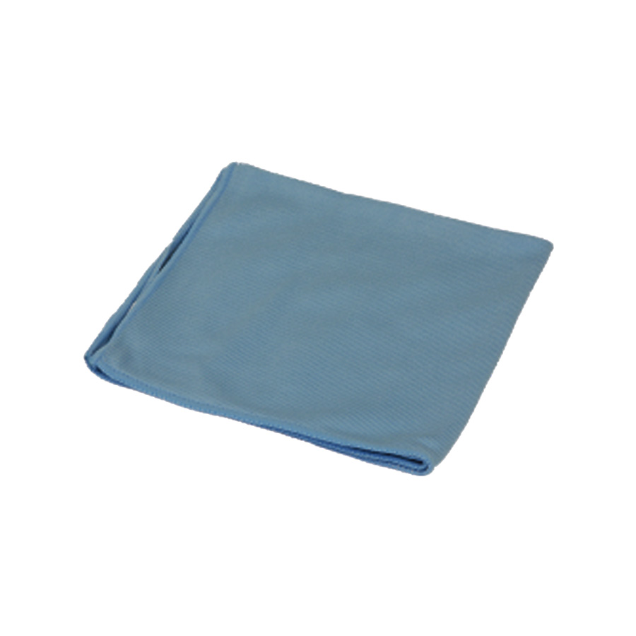 O'Cedar Commercial Microfiber Glass Cloth Blue 16" x 16" - 544191 ...