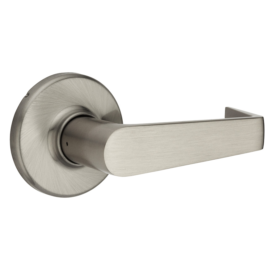 Kwikset Kingston Passage Lever Satin Nickel - 558791 | Lowe's Pro Supply