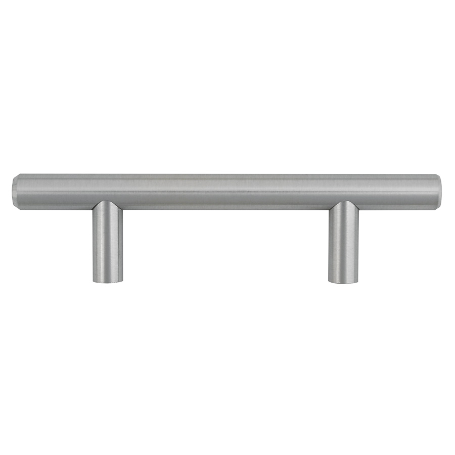 LPS Sourcing T-Bar Cabinet Drawer Pull Satin Nickel 3" - 640044 | Lowe ...