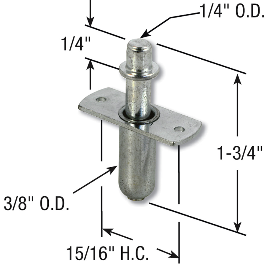 LPS Sourcing Bifold Door Top Pivot - 650247 | Lowe's Pro Supply