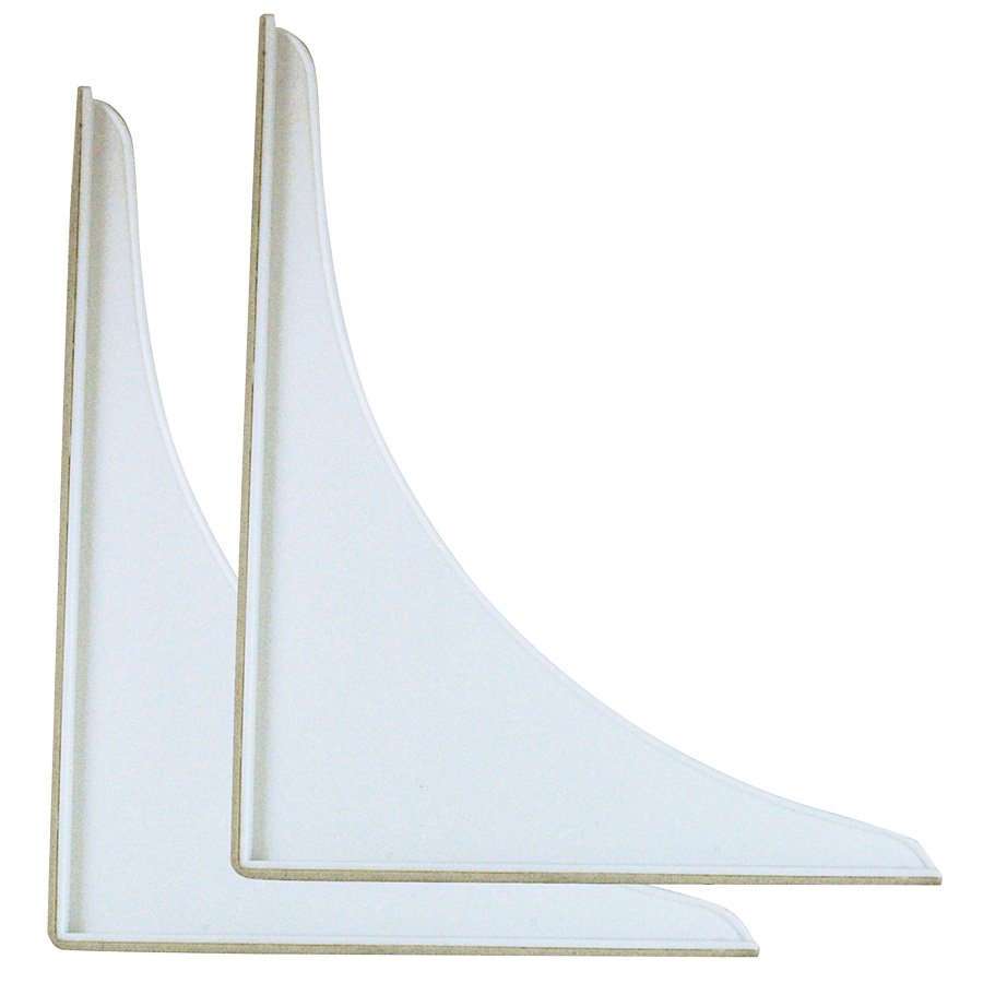 LPS Sourcing Mini Splash Guards 9" X 7" - 672230 | Lowe's Pro Supply