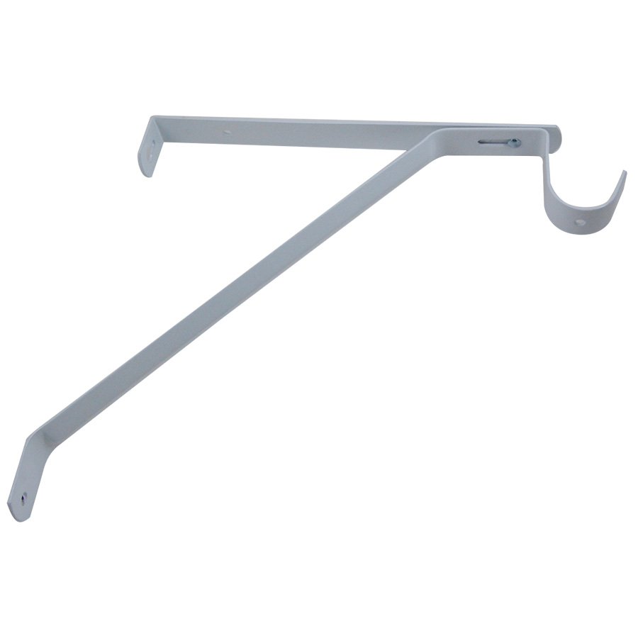 Better Home Products Combo Shelf/Rod Support White - 675125 | Lowe's ...