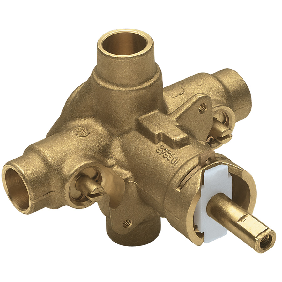 Moen PosiTemp Rough-In Valve with Stops Sweat - 710130 | Lowe's Pro Supply
