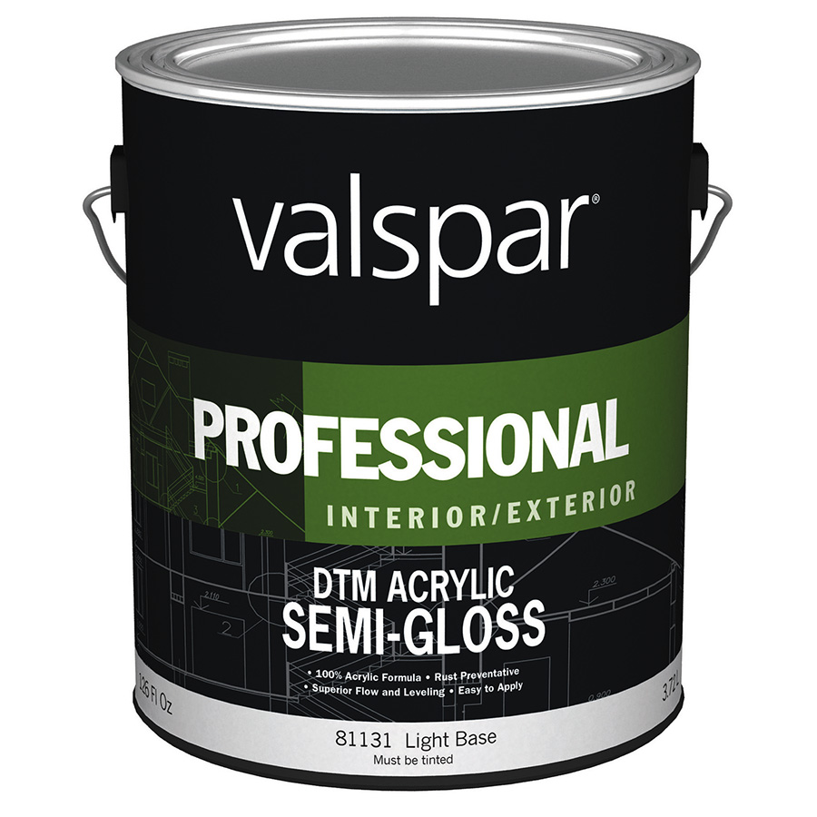 Valspar Direct to Metal Acrylic Semi-Gloss LightBase Primer Gallon
