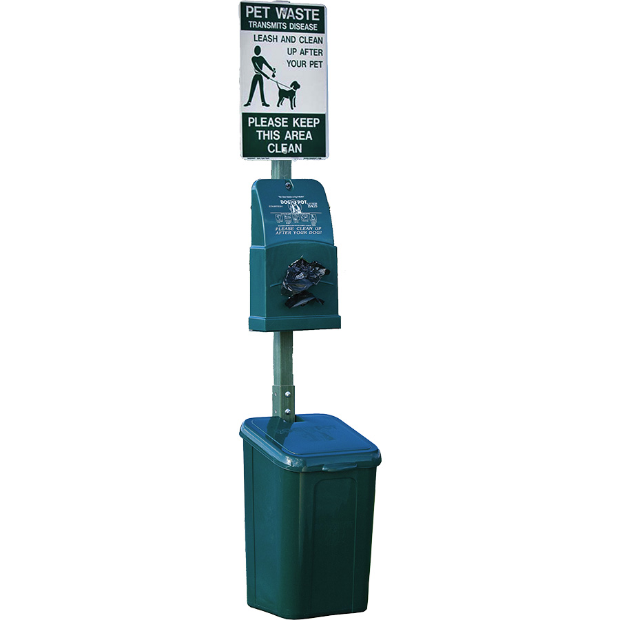 DOGIPOT Poly Pet Station - 850505 | Lowe's Pro Supply
