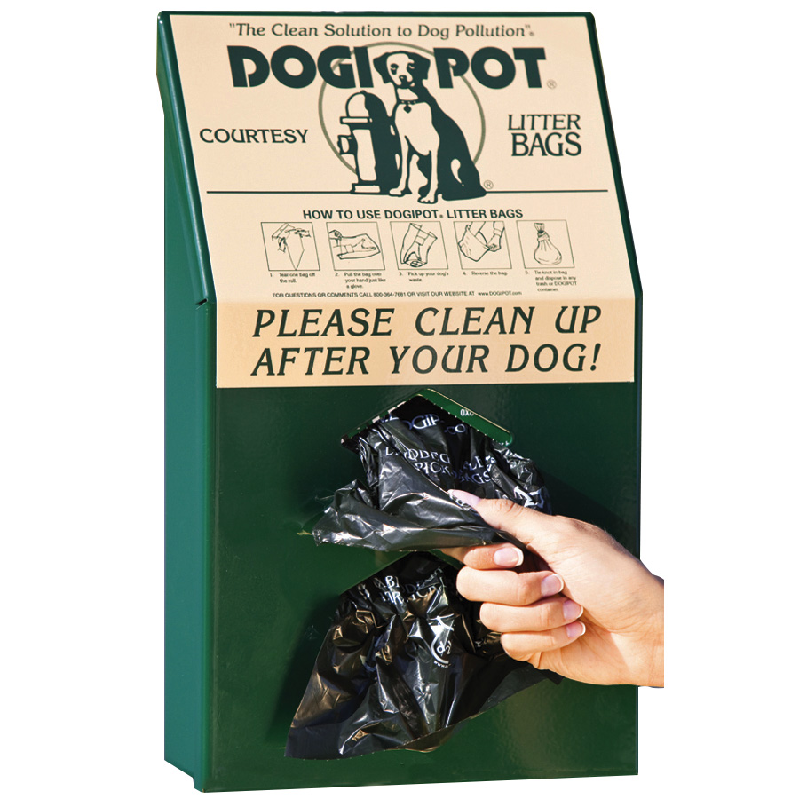 DOGIPOT Junior Bag Dispenser Aluminum - 850555 | Lowe's Pro Supply