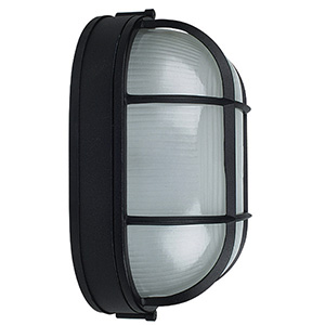 Classic Lamp Parts Oval Outdoor Bulkhead Fixture - 445574 | Lowe's Pro ...