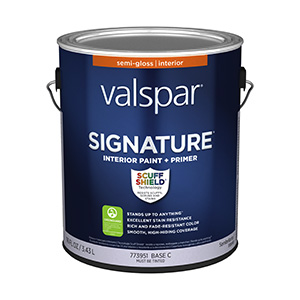Valspar Signature Interior Paint + Primer LA Sparks Purp