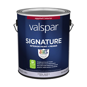Valspar Signature Interior Paint + Primer NC A&T State Blue