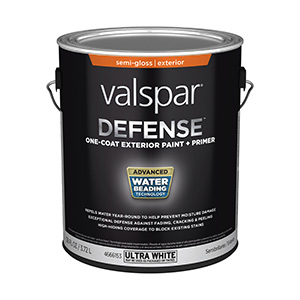 Valspar Defense Exterior Paint Browns White