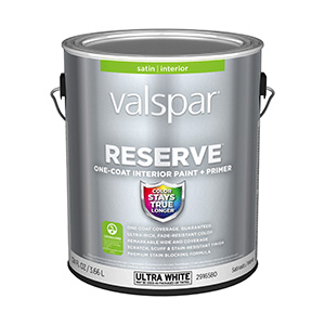 Valspar Reserve One-Coat Interior Paint + Primer 3004-10C